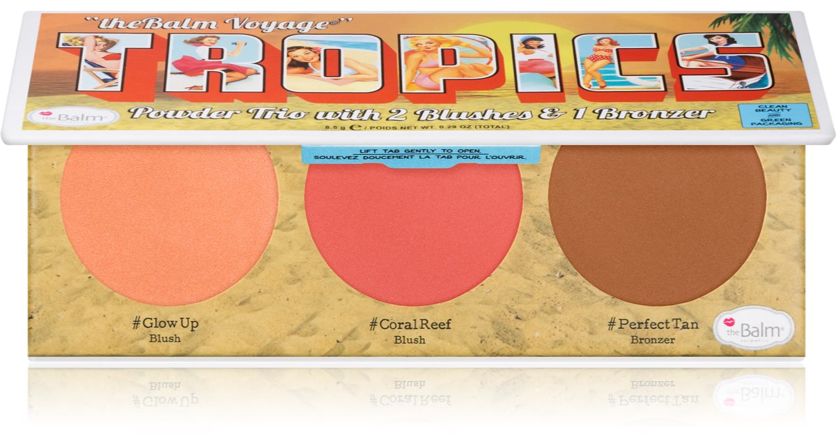 theBalm Voyage Tropics Bronzer and Blusher | notino.ie