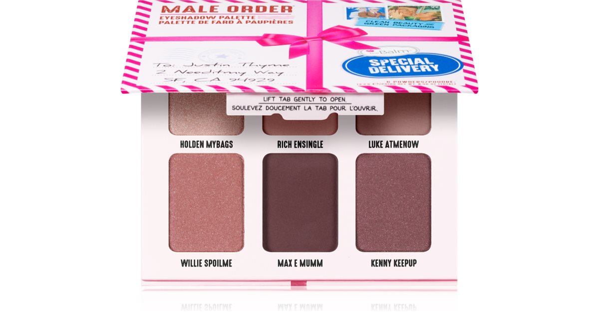 theBalm Male Order® Special Delivery палетка тіней для очей | notino.ua ...