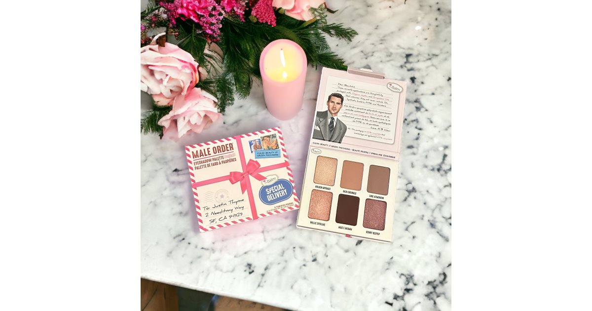 theBalm Male Order® Special Delivery paleta de sombra para os olhos ...
