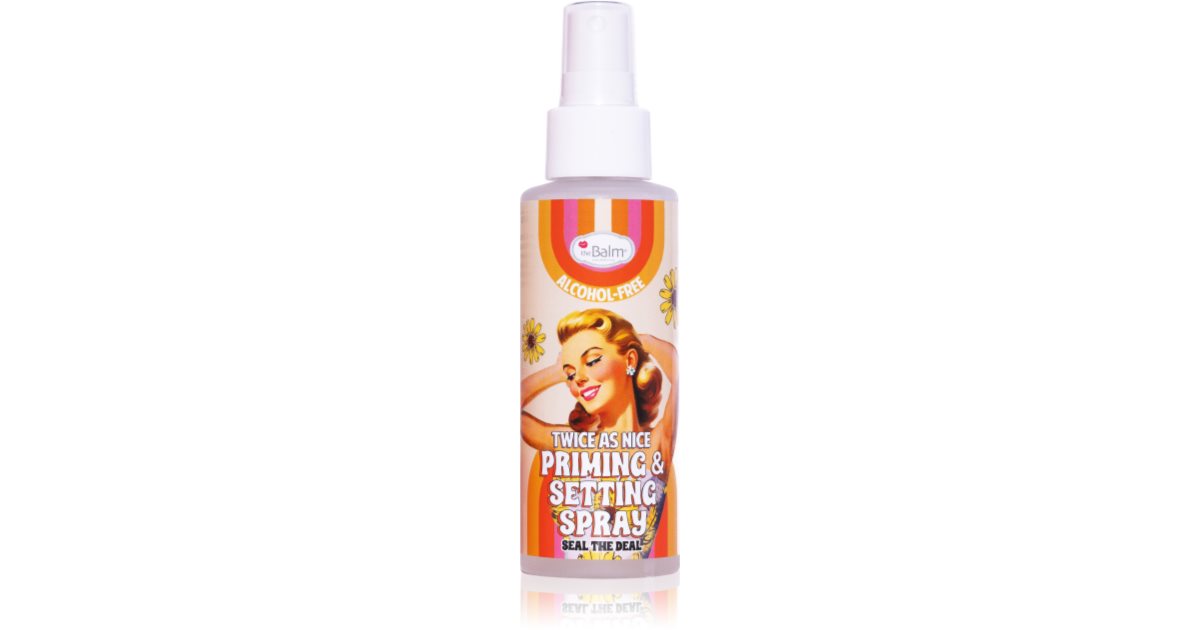 theBalm Twice as Nice Priming & Setting Spray sminkfixáló spray | notino.hu