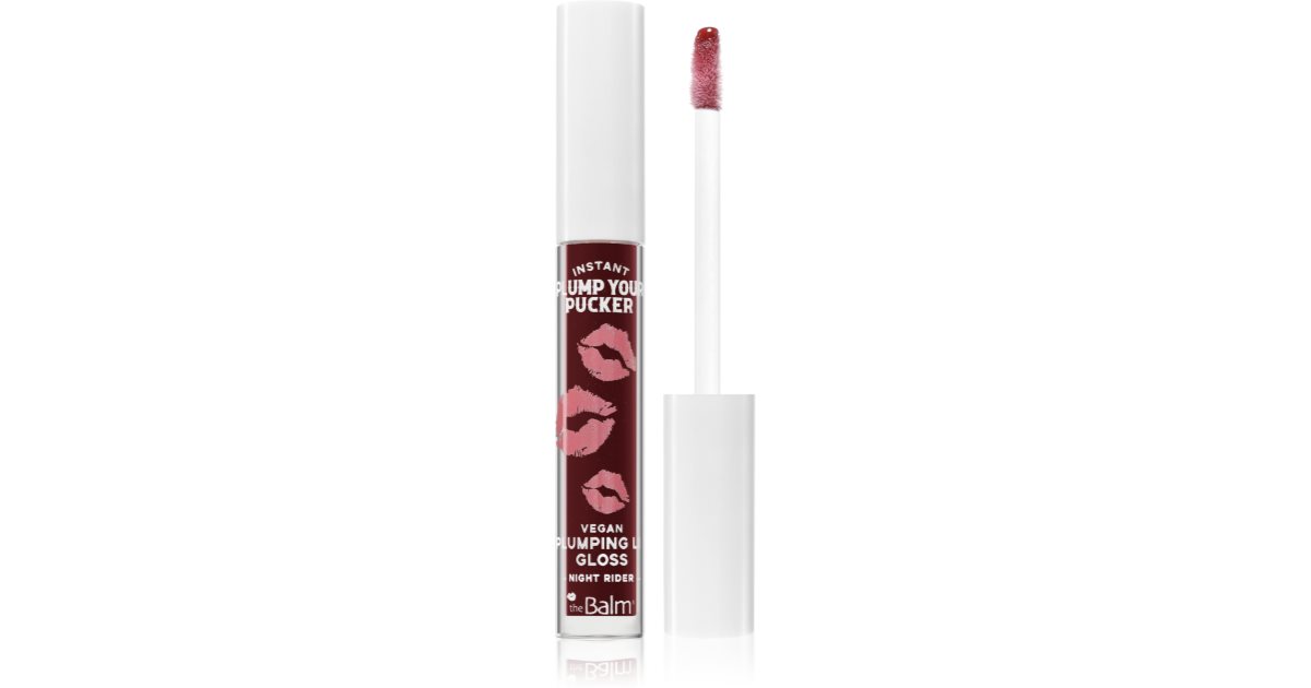 theBalm Plump Your Pucker Lip Gloss brillant à lèvres volumisant ...