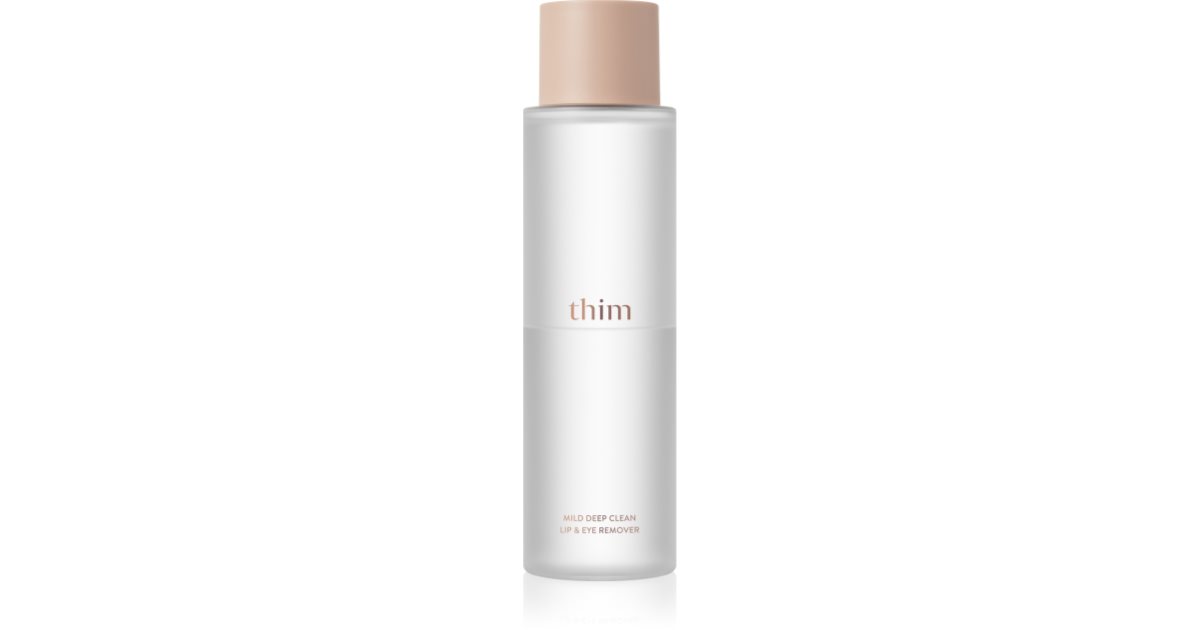 thim Mild Deep Clean Lip & Eye Remover Zwei-Phasen Make up-Entferner ...