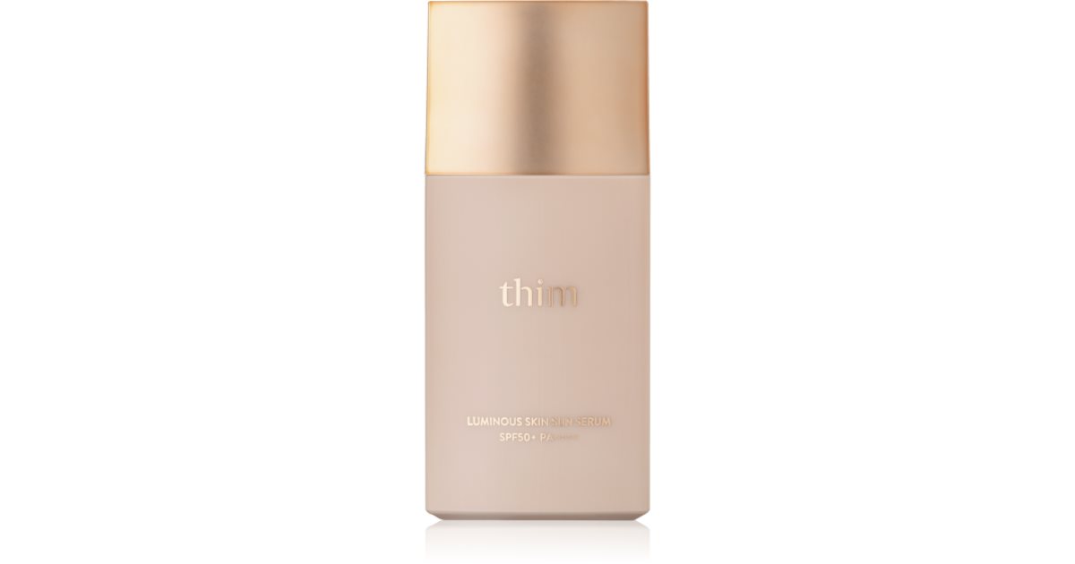 thim Luminous Skin Sun Serum Aufhellendes Anti-Falten-Serum SPF 50 ...