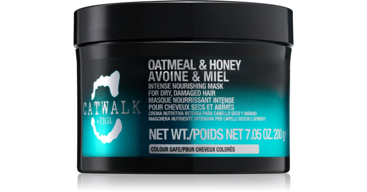 TIGI Catwalk Oatmeal & Honey máscara intensiva nutritiva para cabelo ...