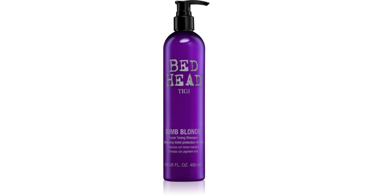 Bed head purple shampoo store