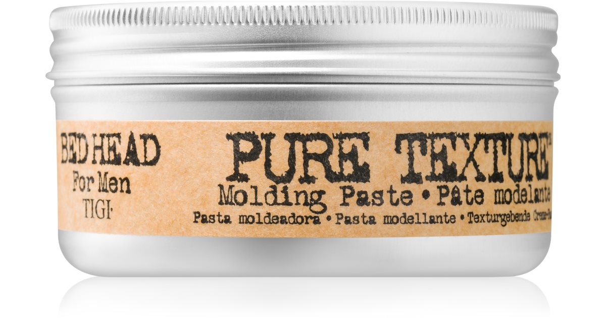 TIGI Bed Head B for Men Pure Texture pâte modelante définition et forme ...