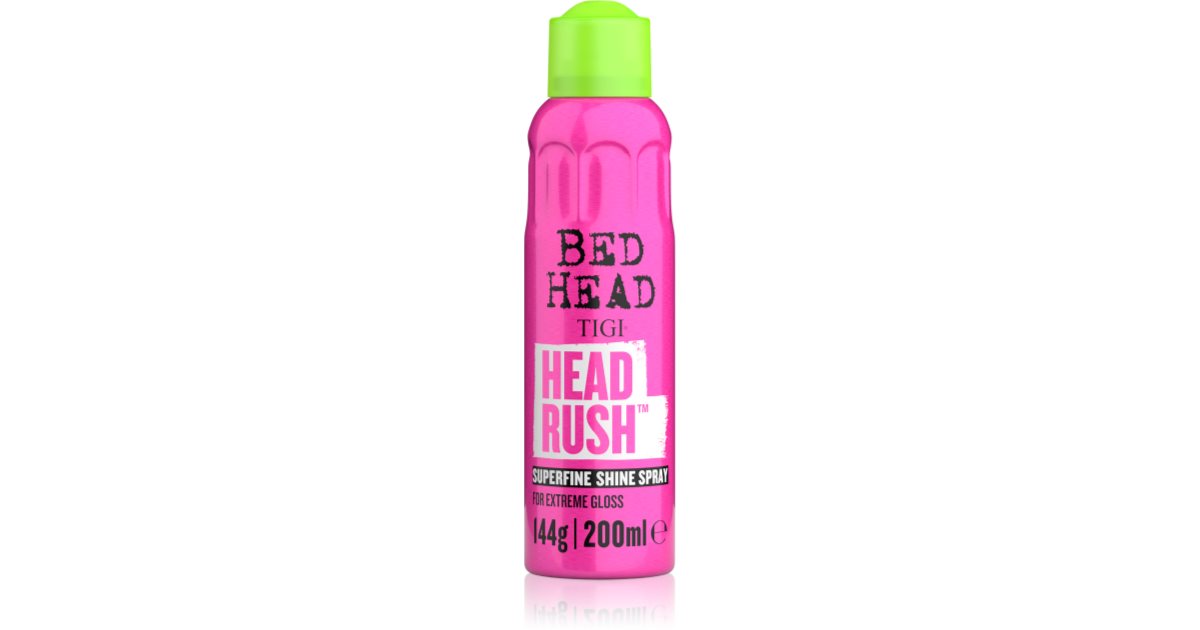 TIGI Head Rush Super Shine Spray спрей за коса за блясък | notino.bg