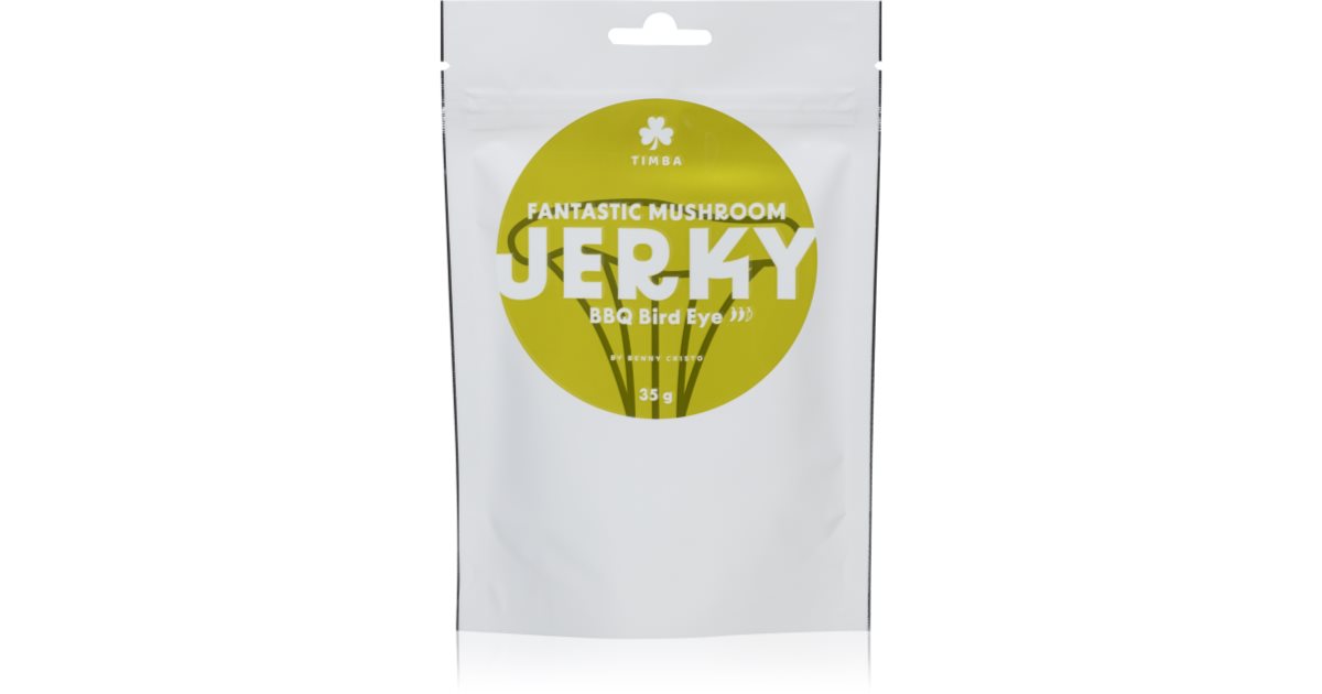 Timba Fantastic Mushroom Jerky BBQ Bird Eye rostlinné jerky | notino.cz