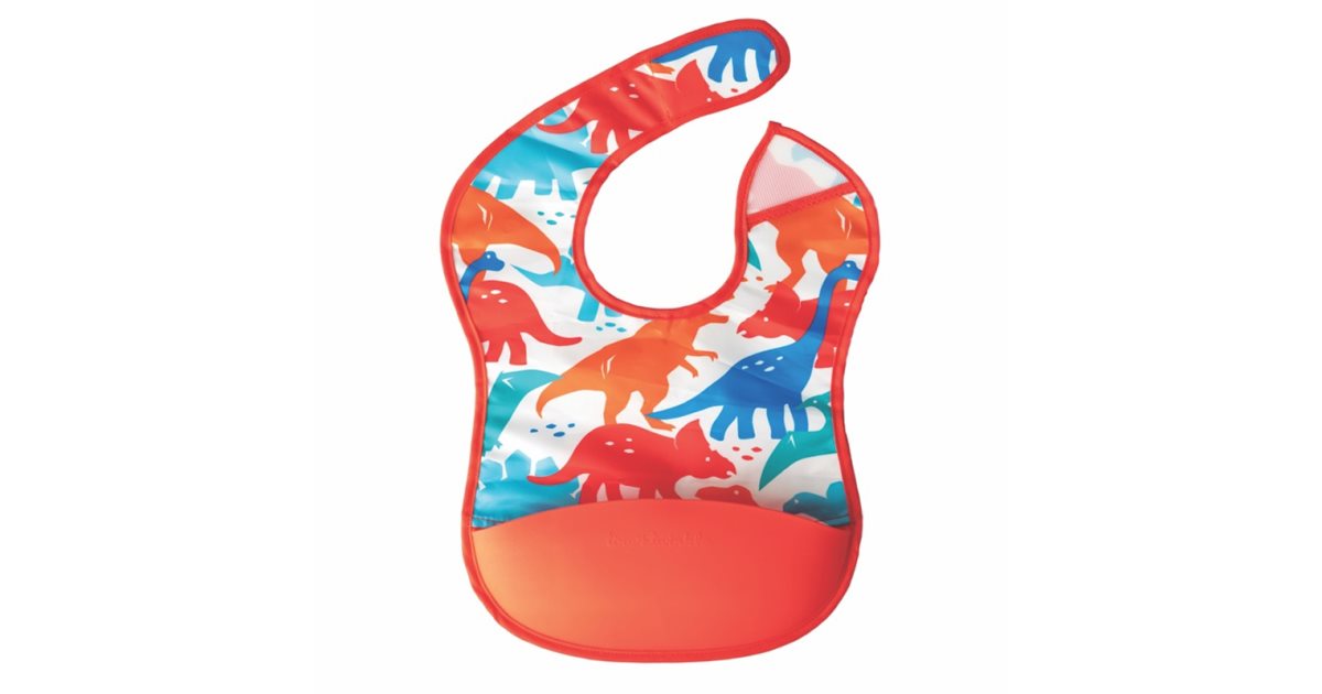 Tiny Twinkle Bib Red Dino baby bib | notino.co.uk