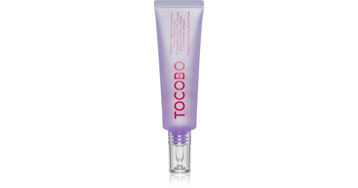 TOCOBO Collagen Brightening Eye Gel Cream crème contour des yeux anti ...