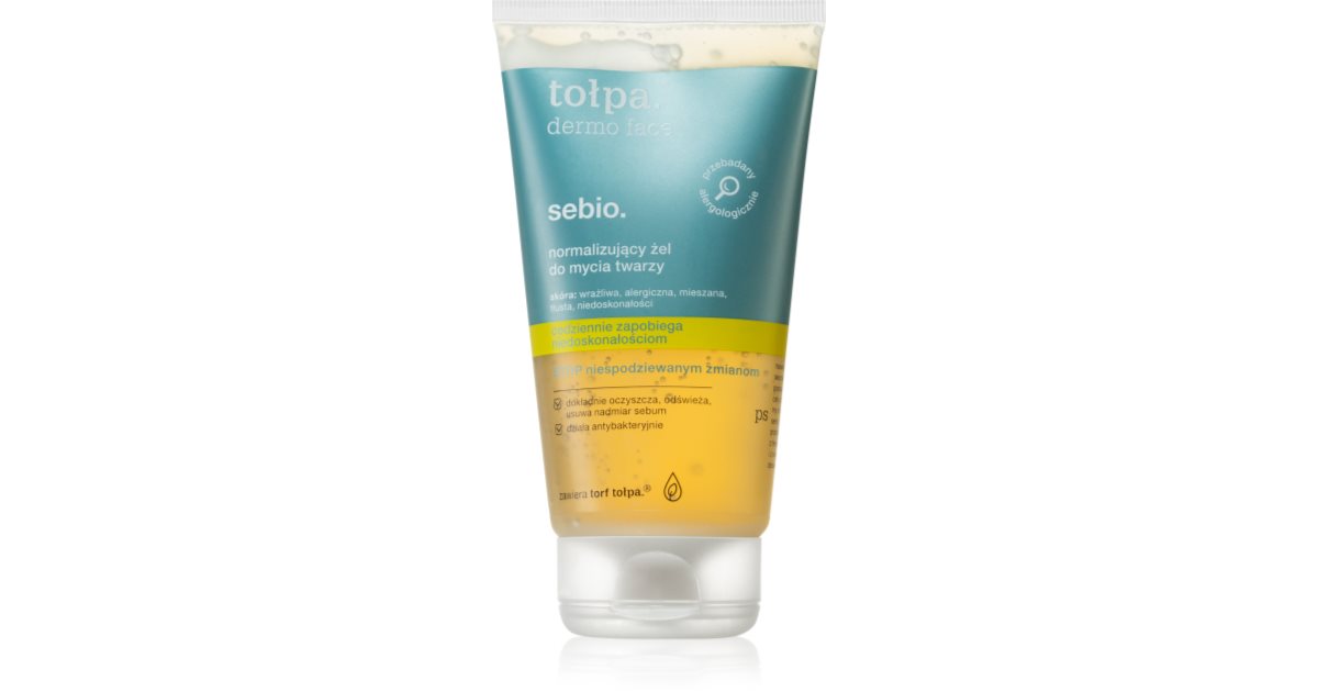 Tołpa Dermo Face Sebio cleansing gel for oily skin | notino.co.uk