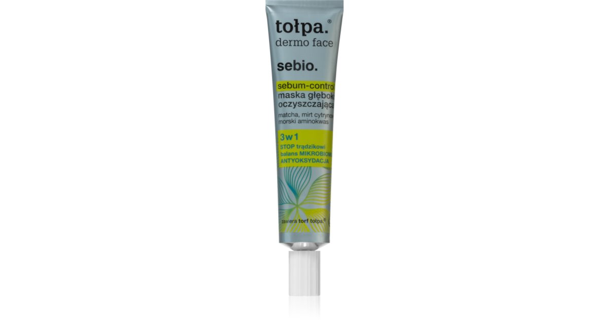 Tołpa Dermo Face Sebio Deep Cleansing Mask to regulate sebum | notino.ie