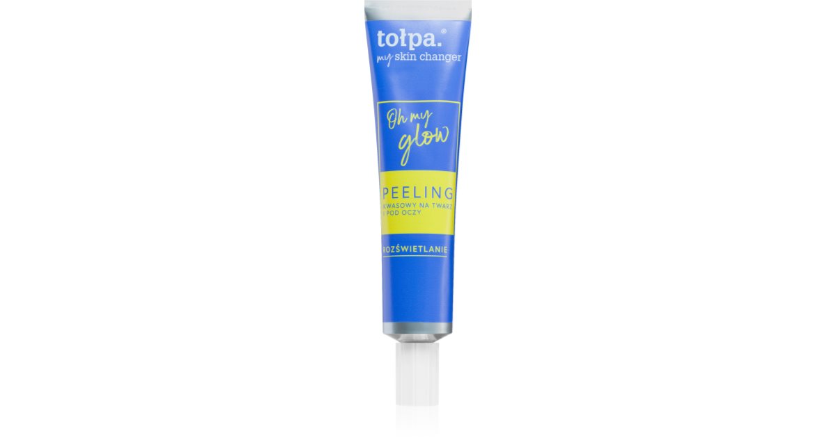 Tołpa My Skin Changer Oh My Glow Lysnende skrub til ansigt og ...