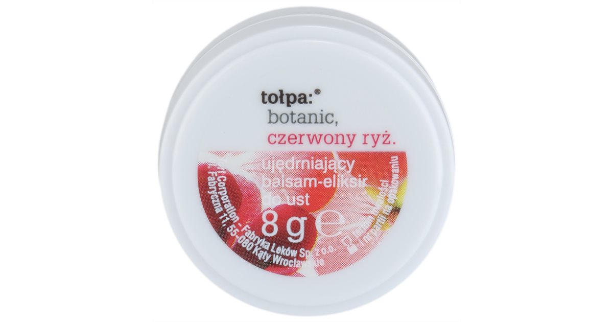 Tołpa Botanic Red Rice Firming Balm for Lips | notino.fi