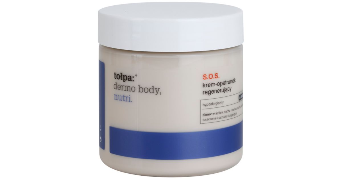 Tołpa Dermo Body Nutri crema SOS facial y corporal para pieles secas y ...