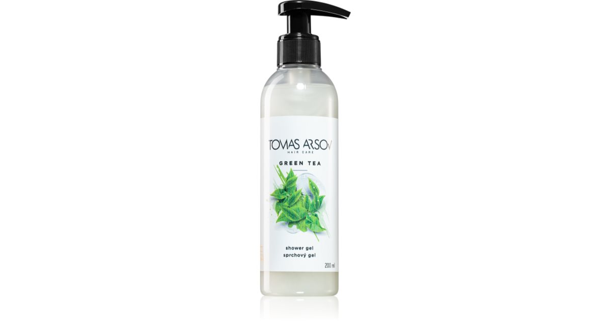 Tomas Arsov Green Tea Shower Gel gel bain et douche pour un effet naturel notino