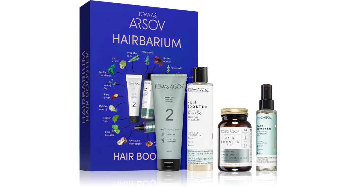 Tomas Arsov Hair Booster Hairbarium dárková sada | notino.cz