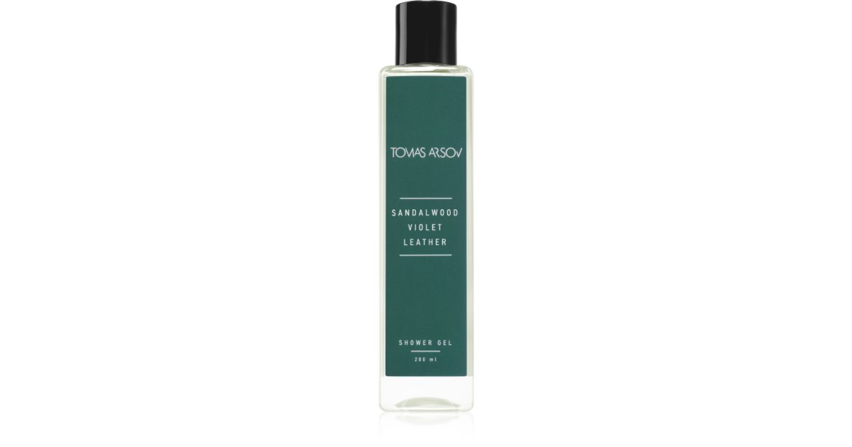 Tomas Arsov SANDALWOOD VIOLET LEATHER Shower gel gel de ducha perfumado ...