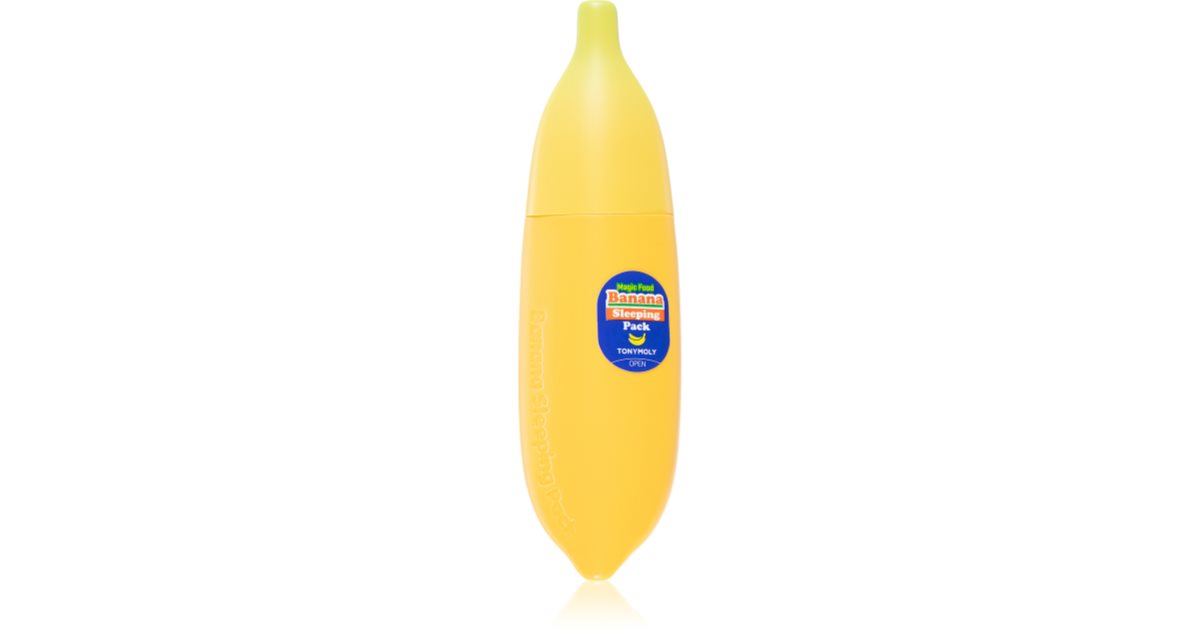TONYMOLY Magic Food Banana Sleeping Pack intense regenerating night ...