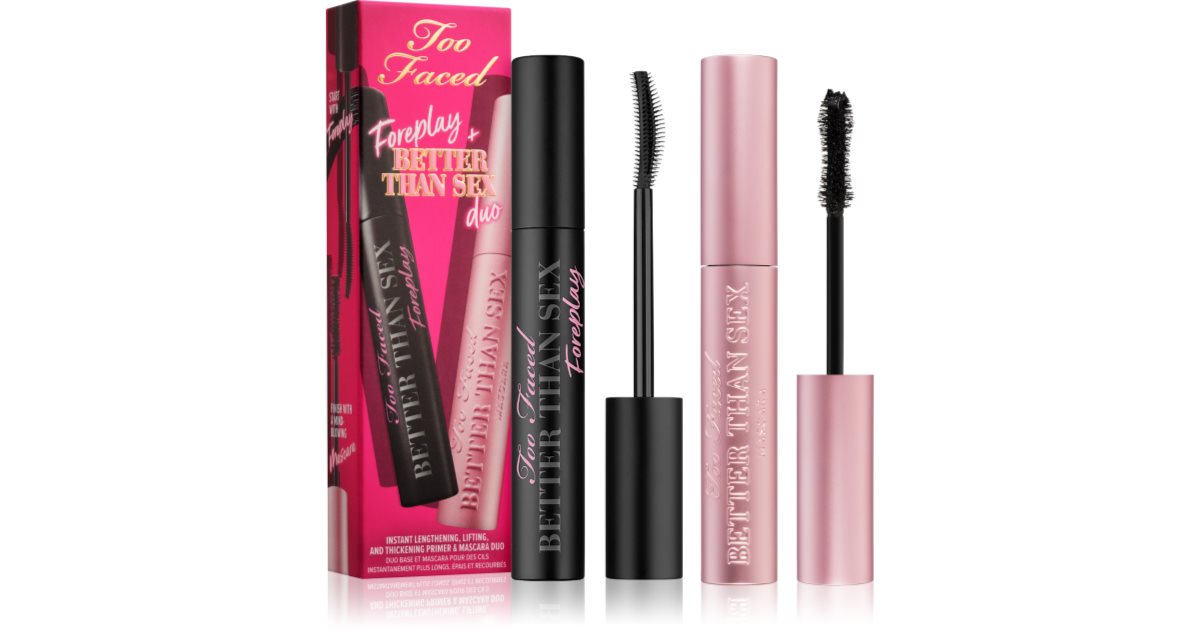 Too Faced Foreplay Better Than Sex Duo T Set For The Eye Area