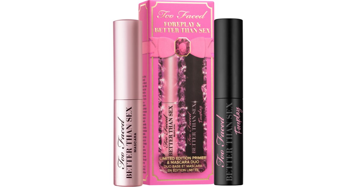 Too Faced Foreplay Better Than Sex Mini Duo T Set For The Eye Area Notino Ie