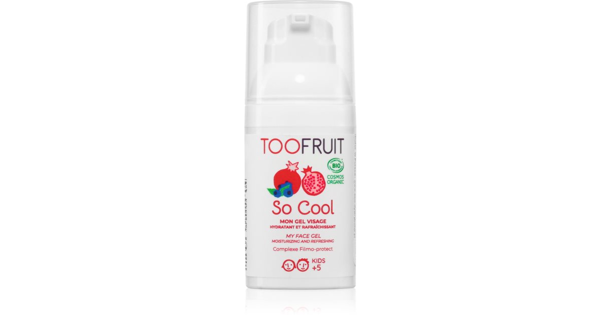 Toofruit So Cool Moisturizing and Refreshing Face Gel hydrating face ...
