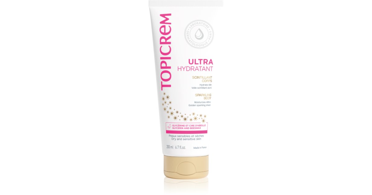Topicrem UH BODY Ultra-Moisturizing Sparkling Body Intensive ...