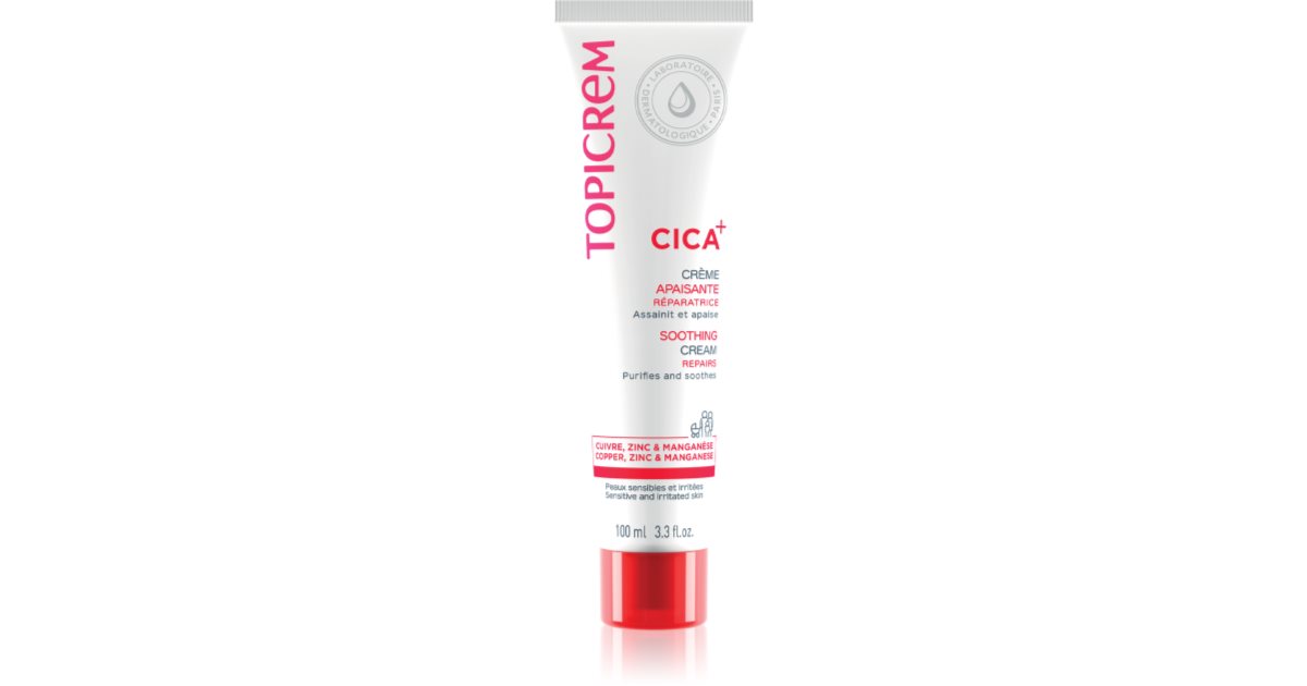 Topicrem CICA Soothing Cream Restorative Cream | notino.ie
