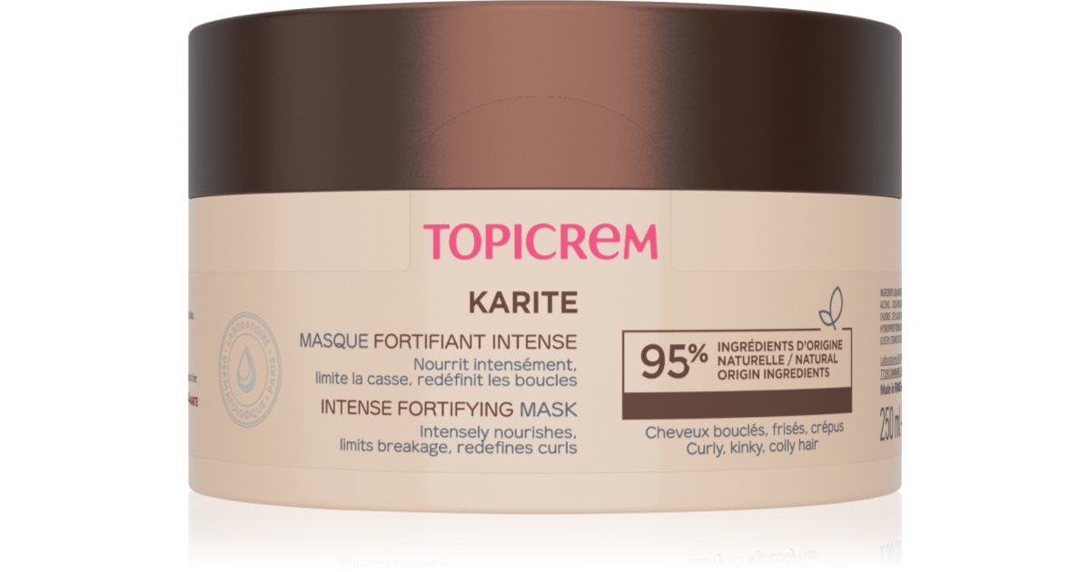 Topicrem KARITÉ Intense Fortifying Mask Fortifying Mask for wavy and ...