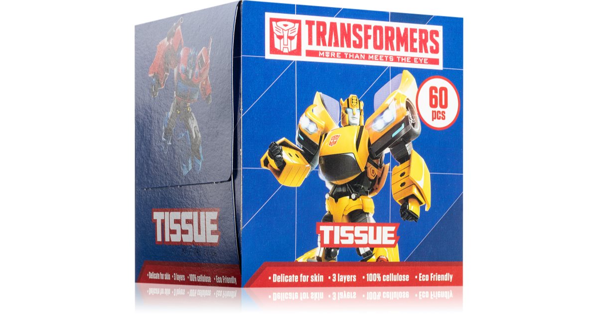 Transformers Tissue 60 pcs nenäliinat | notino.fi