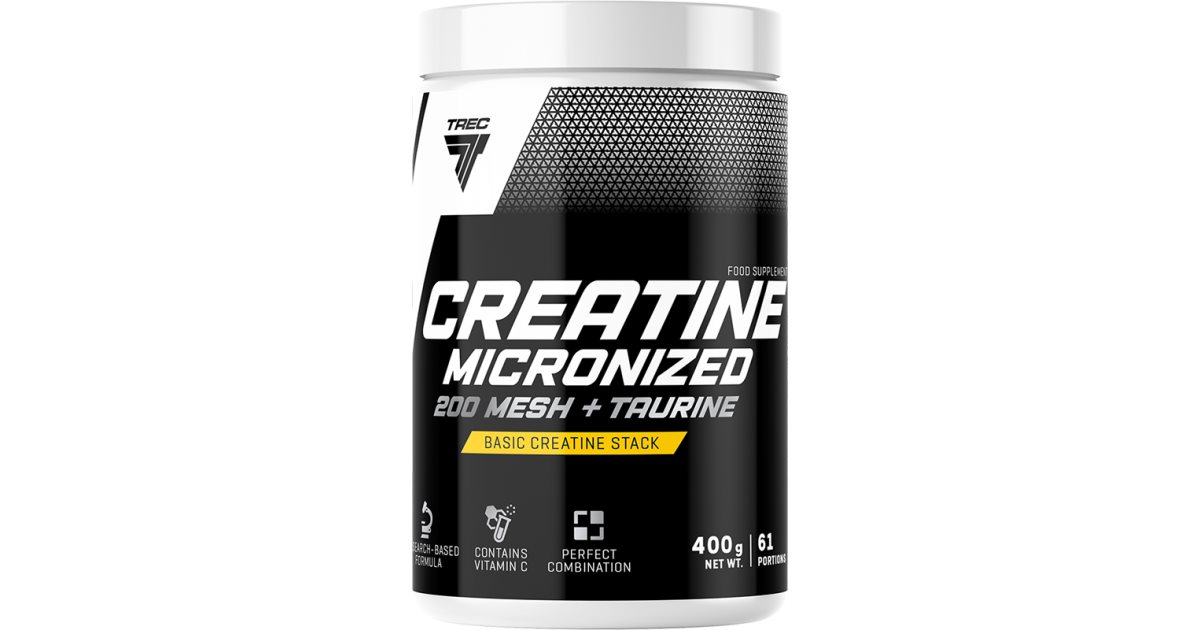 Trec Nutrition Creatine Micronized 200 Mesh + Taurine Präparat zur ...