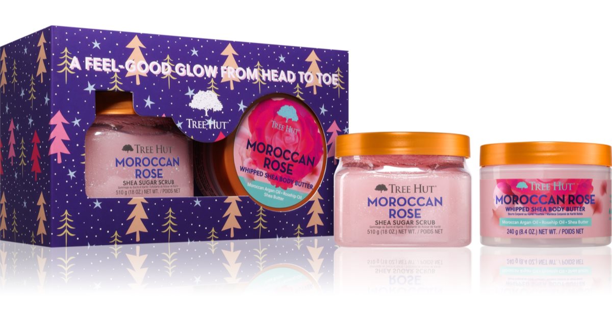 Tree Hut Moroccan Rose gift set for women | notino.co.uk