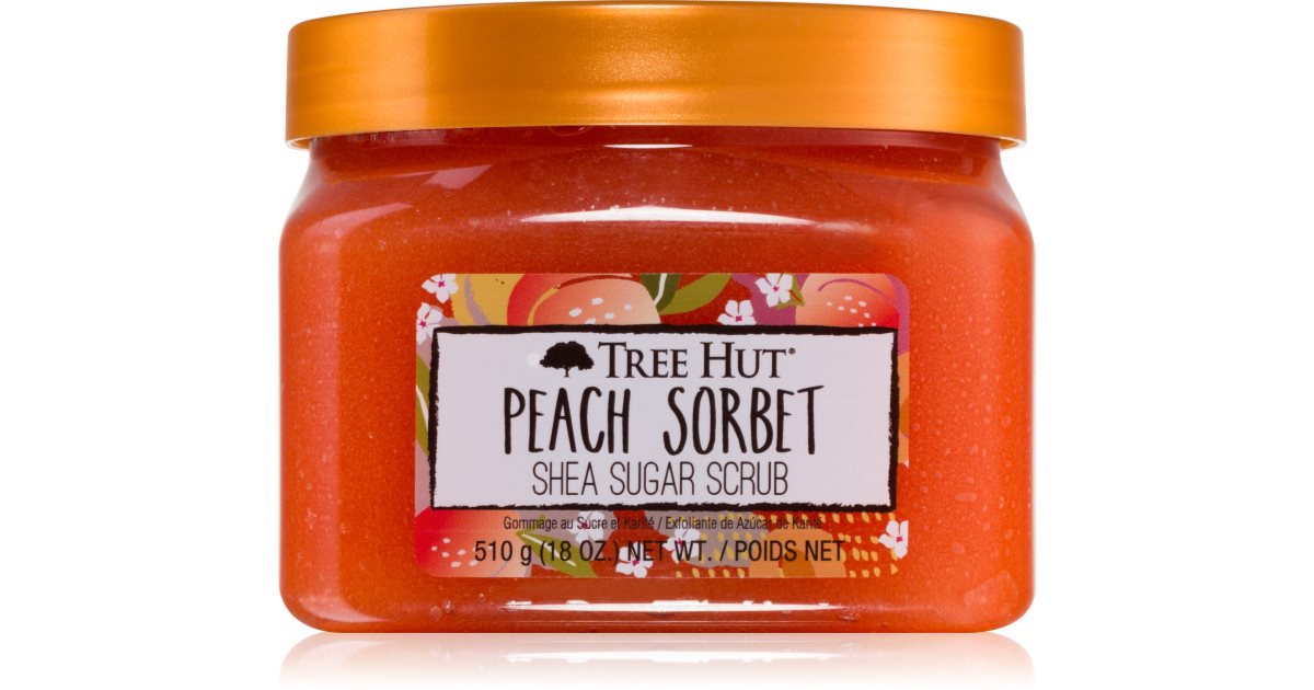 Tree Hut Peach Sorbet scrub corpo allo zucchero | notino.it
