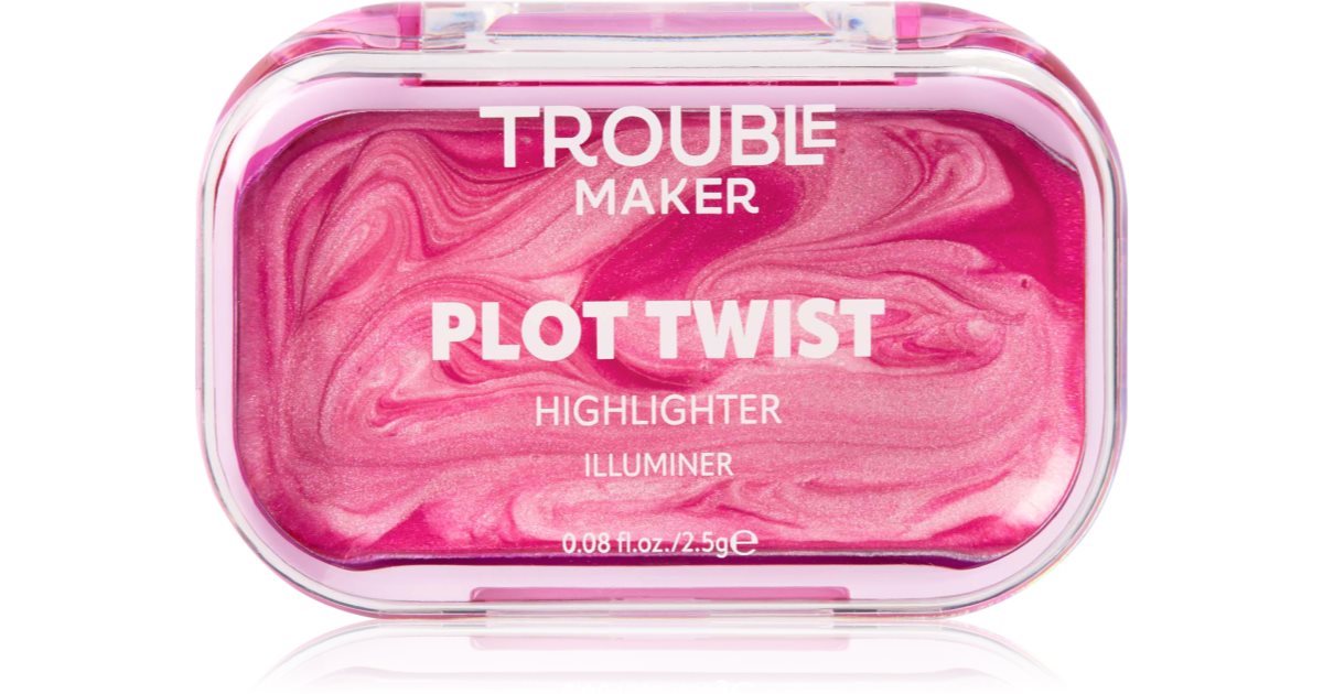 Trouble Maker Plot Twist Cream Highlight rozświetlacz kremowy w sztyfcie