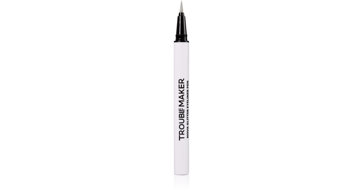 Trouble Maker Nova Glitter Liquid Eyeliner Pen очна линия с блестящи ...