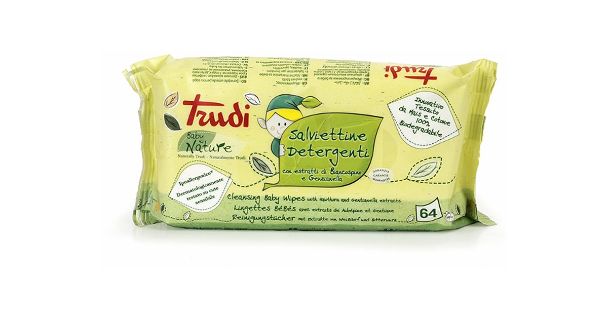 Trudi Baby Nature Wet Cleansing Wipes | notino.ie