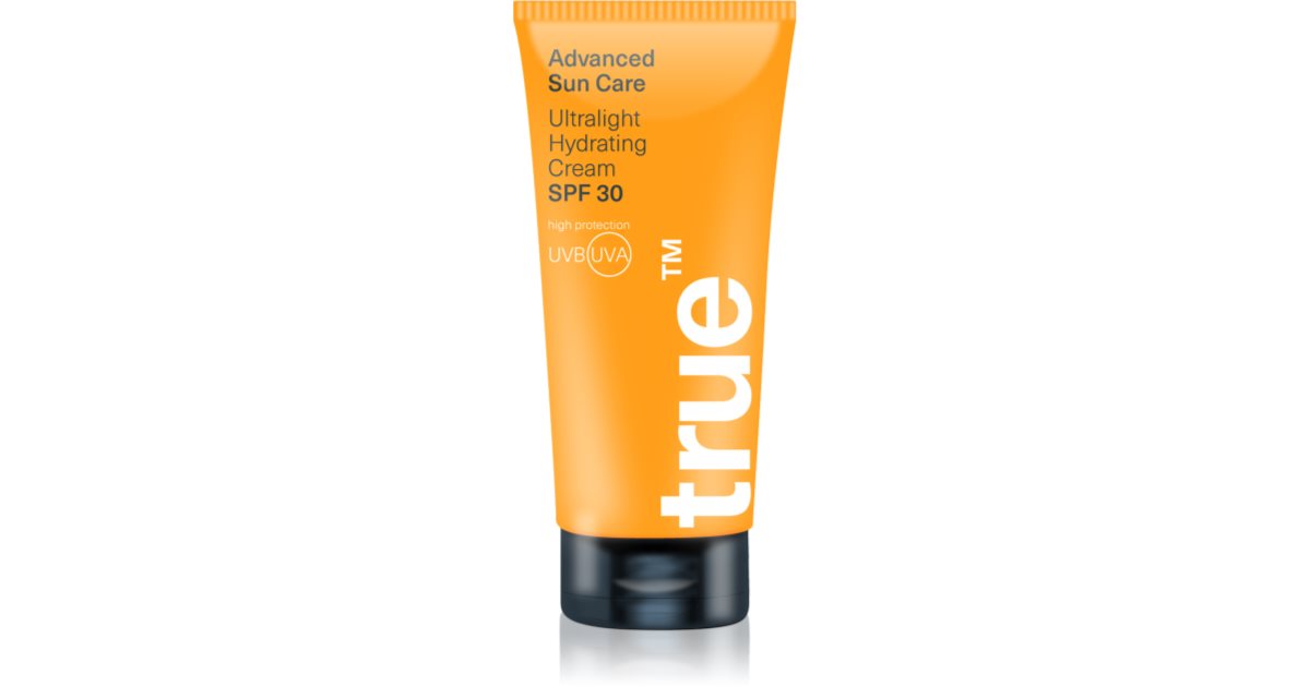 true men skin care Sun Care Ultralight Hydrating Cream SPF 30 crème ...