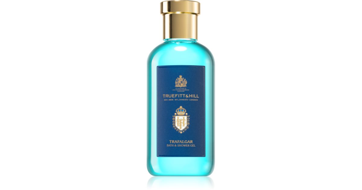 Truefitt & Hill Trafalgar Bath and Shower Gel energising shower gel ...