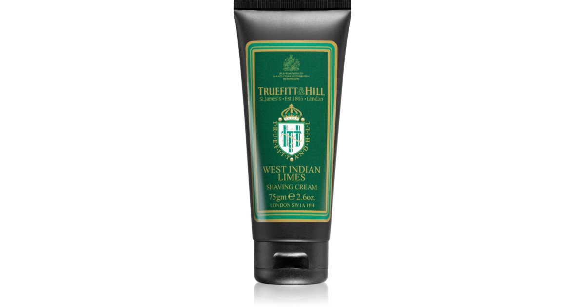 Truefitt & Hill West Indian Limes crème de rasage en tube | notino.fr