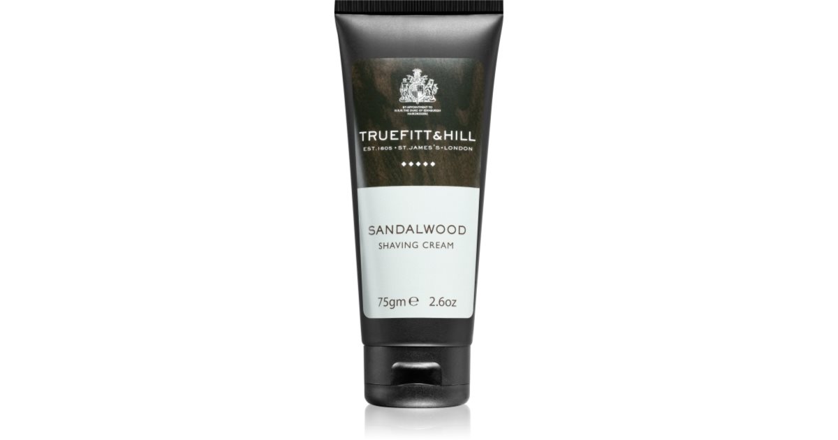 Truefitt & Hill Sandalwood crème de rasage en tube | notino.fr