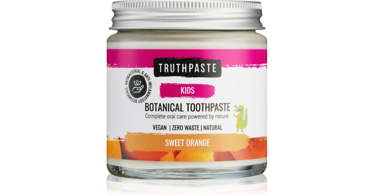 Truthpaste Kids Sweet Orange Natural Toothpaste for Kids | notino.ie