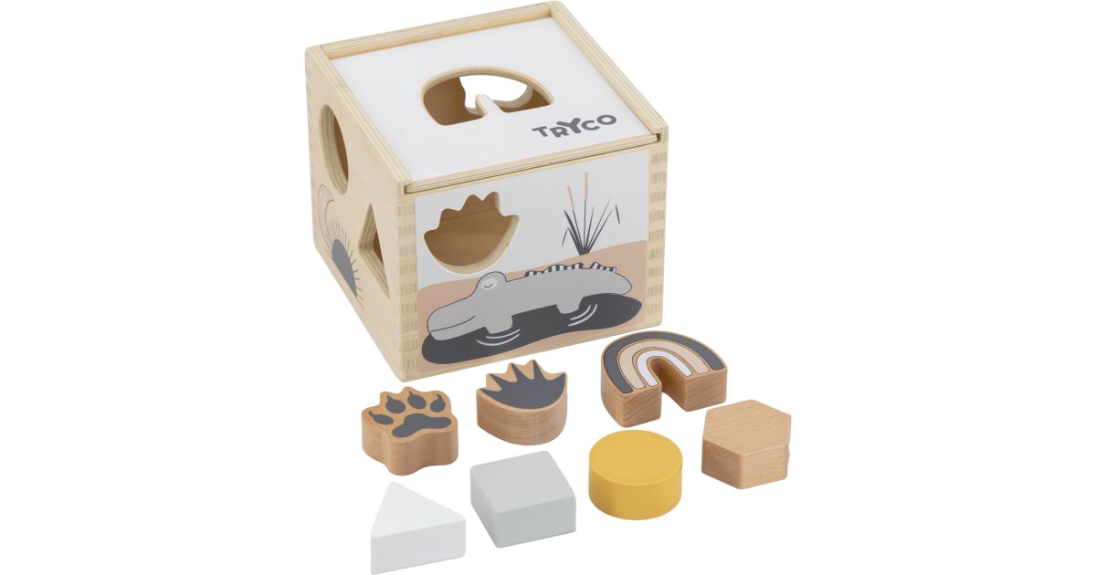 Tryco Wooden Shape Sorter играчка от дърво | notino.bg