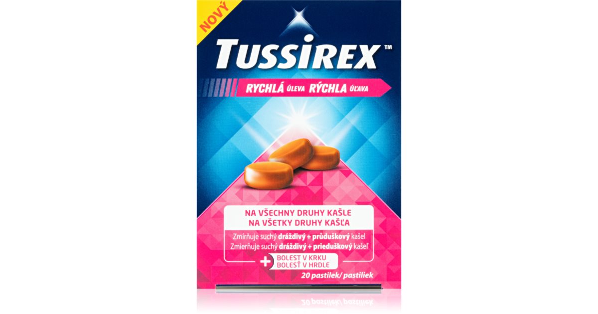 Tussirex Quick Relief dispositif médical pour la toux sèche irritante ...