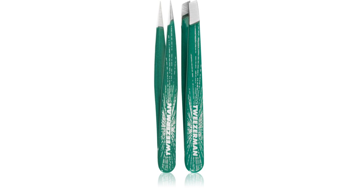Tweezerman Ready To Celebrate Emerald Shimmer gift set (for eyebrows ...
