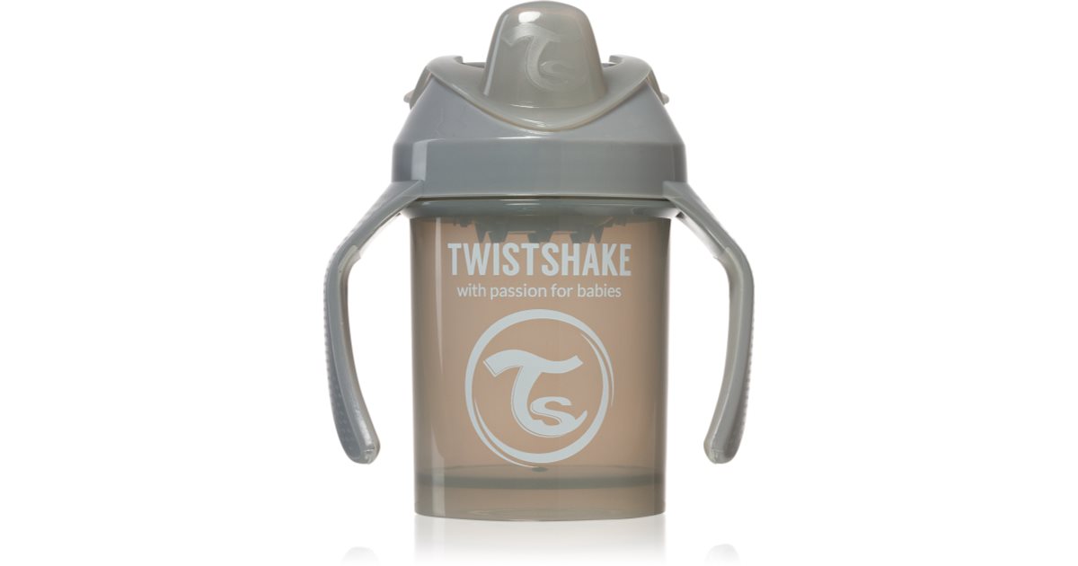 Twistshake Training Cup Grey caneca para praticar | notino.pt