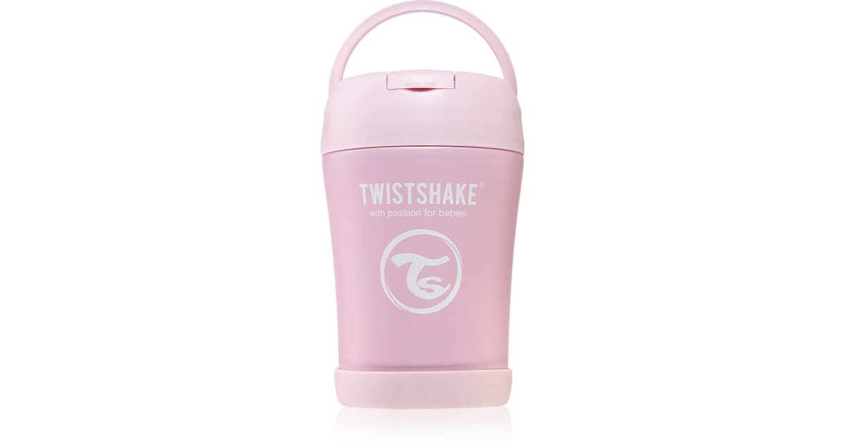 Twistshake Stainless Steel Food Container Pink thermos for food ...