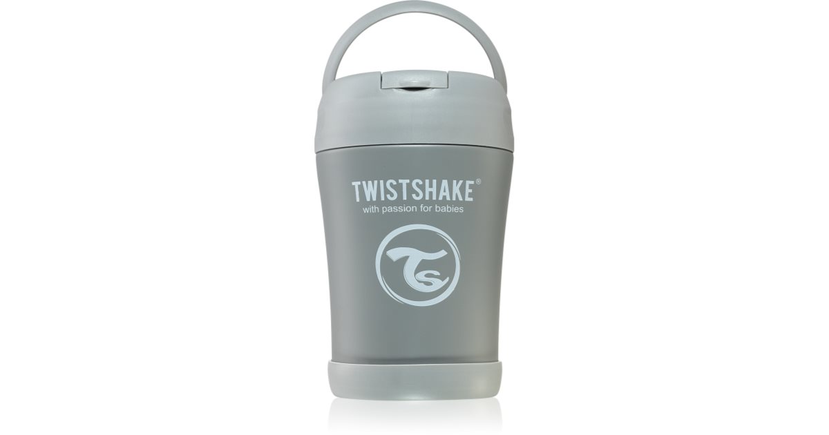 Twistshake Stainless Steel Food Container Grey thermos for food ...