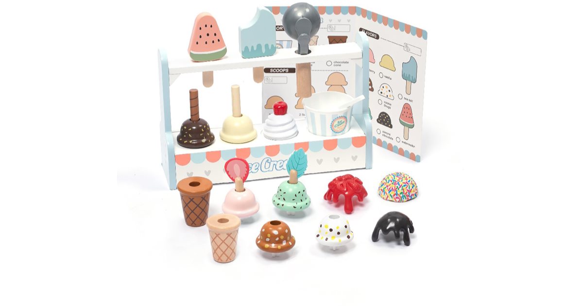UMU Toys Ice cream set activity toy wooden | notino.co.uk