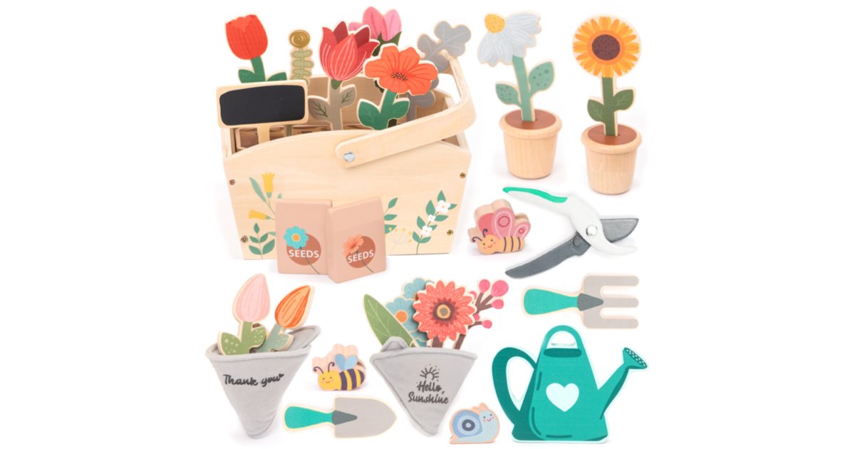 UMU Toys My Little Garden aktiviteter leksak av trä | notino.se