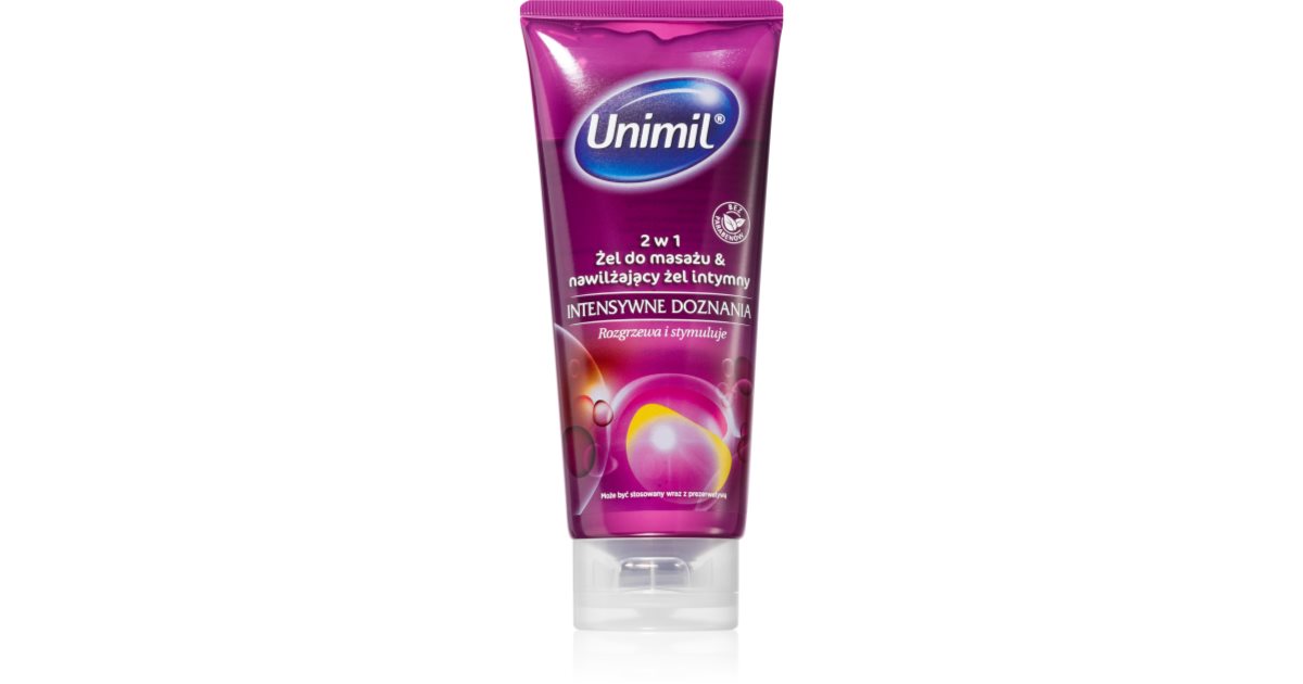 Unimil Intense massage and lubricant gel | notino.co.uk